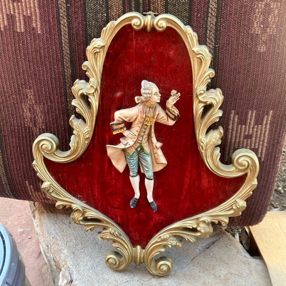 Unique Vintage | Wall Decor | Depose Vintage Victorian Dancers Made In ...